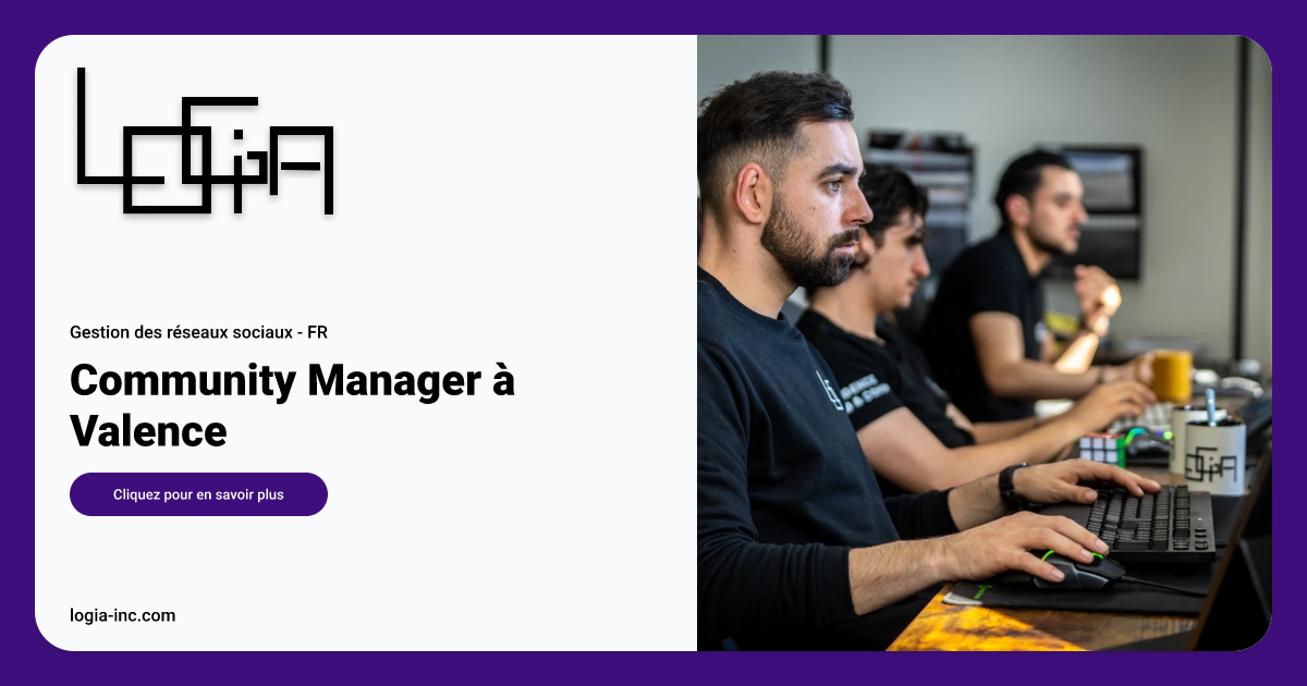 Community Manager à Valence | Logia